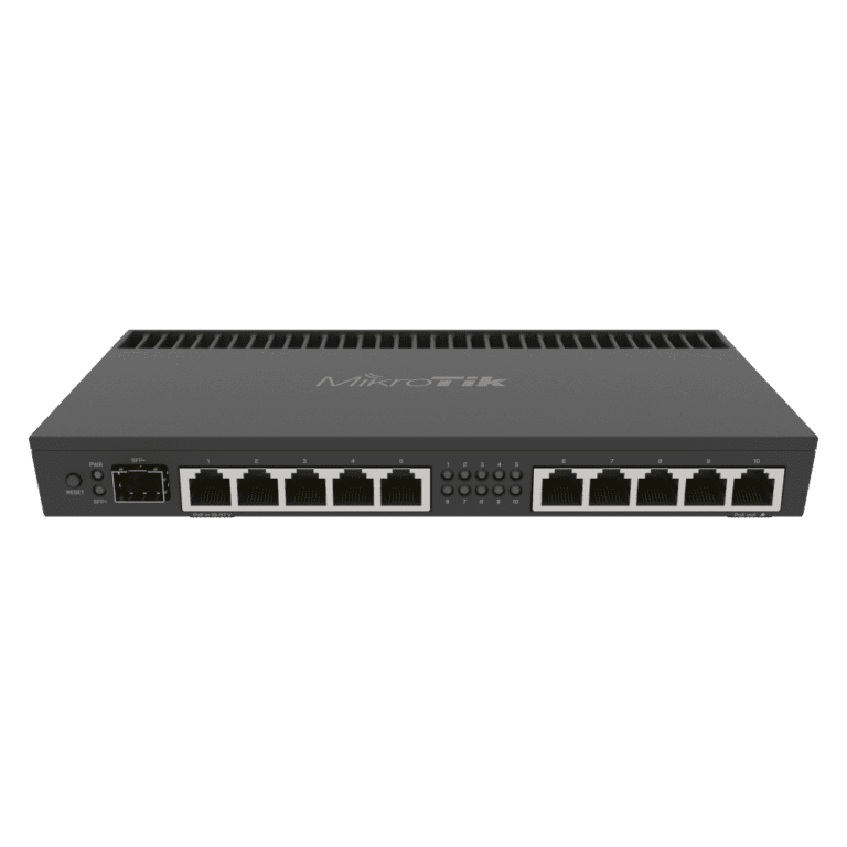 Router MikroTik RB4011iGS+RM Gigabit, 10 Puertos, 1 SFP+