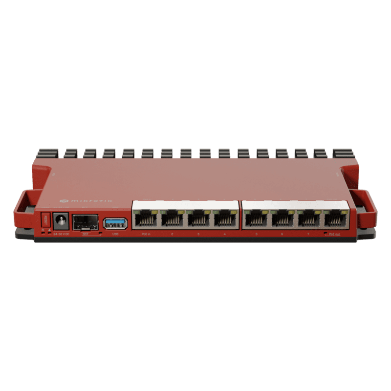Router MikroTik Rack L009UiGS-RM Gigabit Ethernet, RouterOS